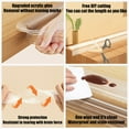 Clear Silicone Edge Protector Strip Kids Proofing Corner Protectors ...