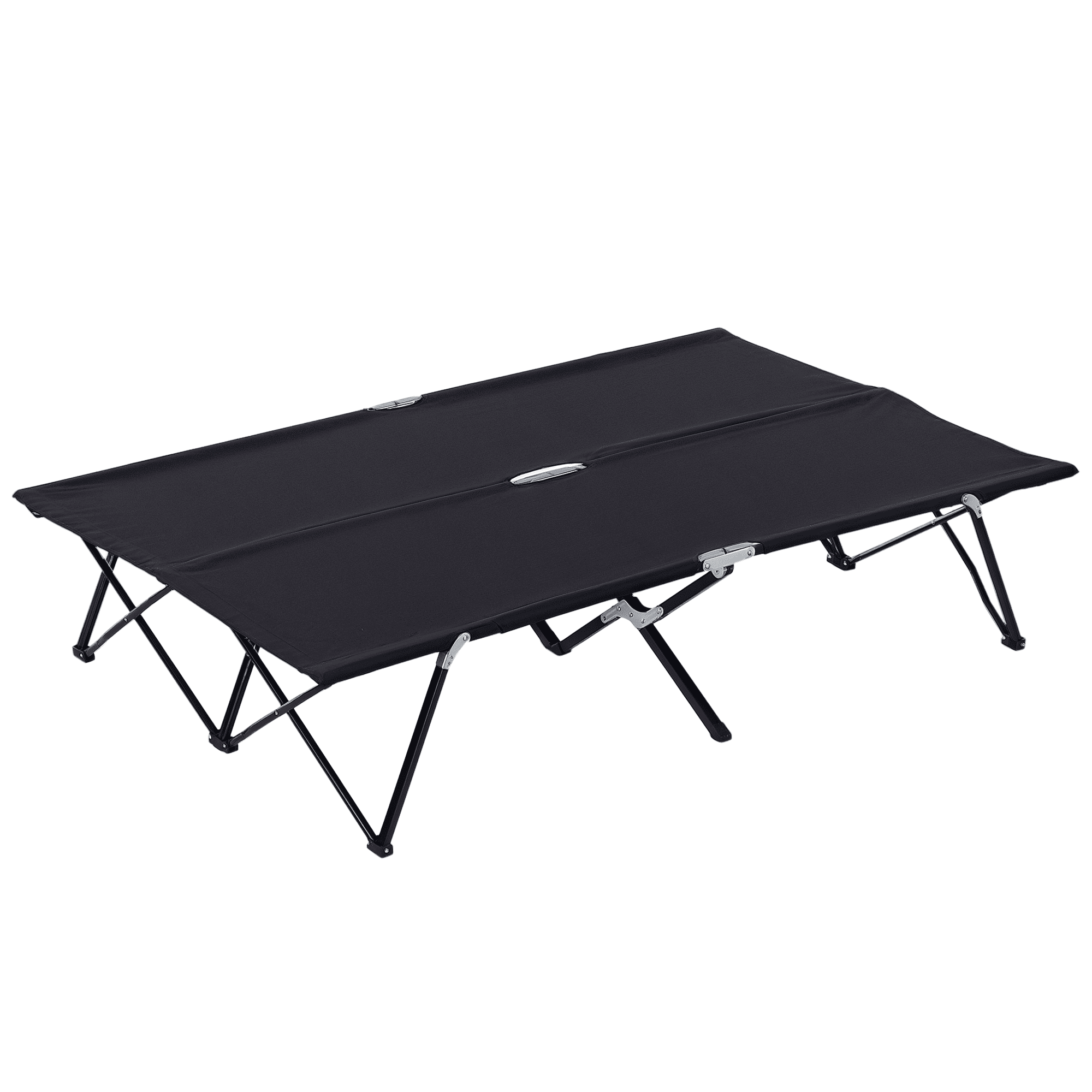 Click here for Outsunny 76 Two Person Folding Camping Cot With Ca... prices