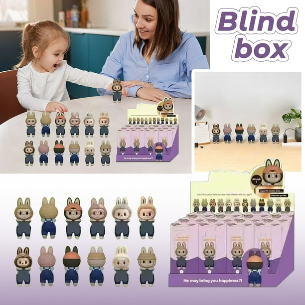 LABUBU Advent Calendar 2024, 12PC POP MART Labubu Spring wild at home ...