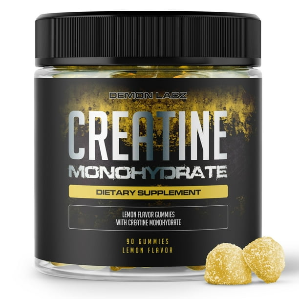 Gomitas de monohidrato de creatina Supplement Demon Labz, 90 unidades | Walmart en línea