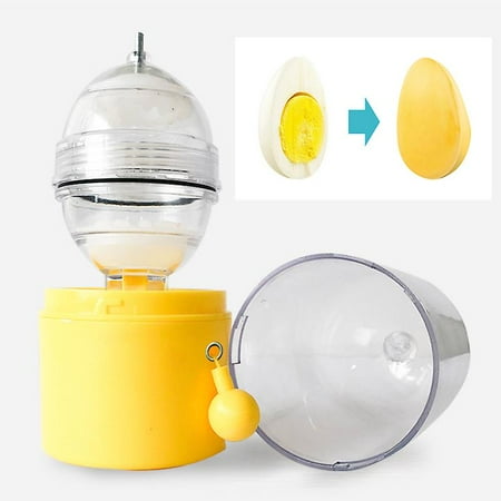 Egg Scrambler Shaker Whisk Hand Powered Manual Golden Egg Maker Mixer ...