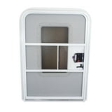 Leisure Coachworks Teardrop 26" X 36" Face Mount Foam Core Passenger ...