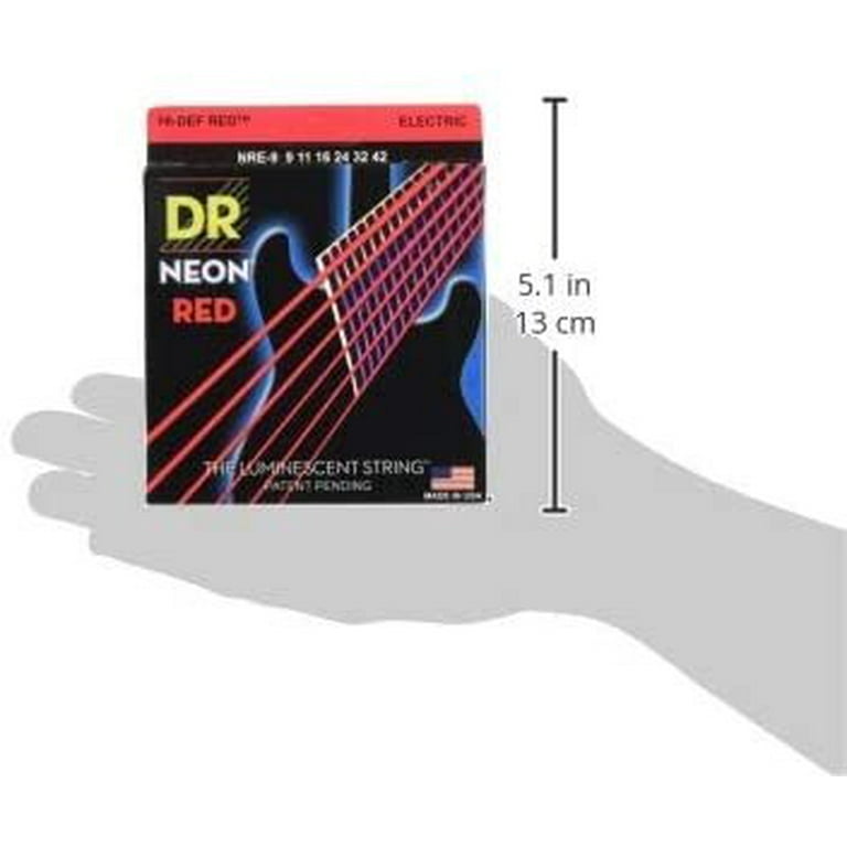 Neon Electric Guitar Strings