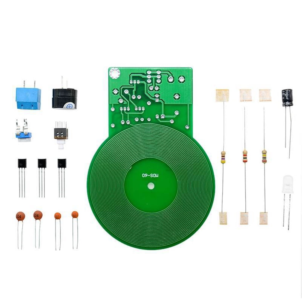 DIY Kit Metal Detector Kit DC 3V-5V 60mm Non-Contact Sensor Board ...