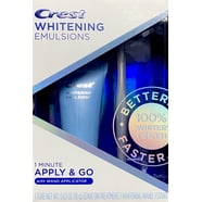 Crest Whitening Emulsions with Built-in Applicator, on the Go Leave-on ...