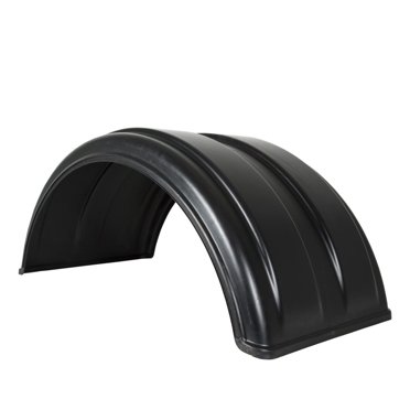 Buyers Products 24.5 Dual Rear Wheels - Poly Fender - Black - Walmart.com