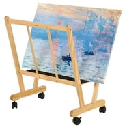 Free Shipping! MEEDEN Wood Large Print Rack, Artist Storage Rack with ...