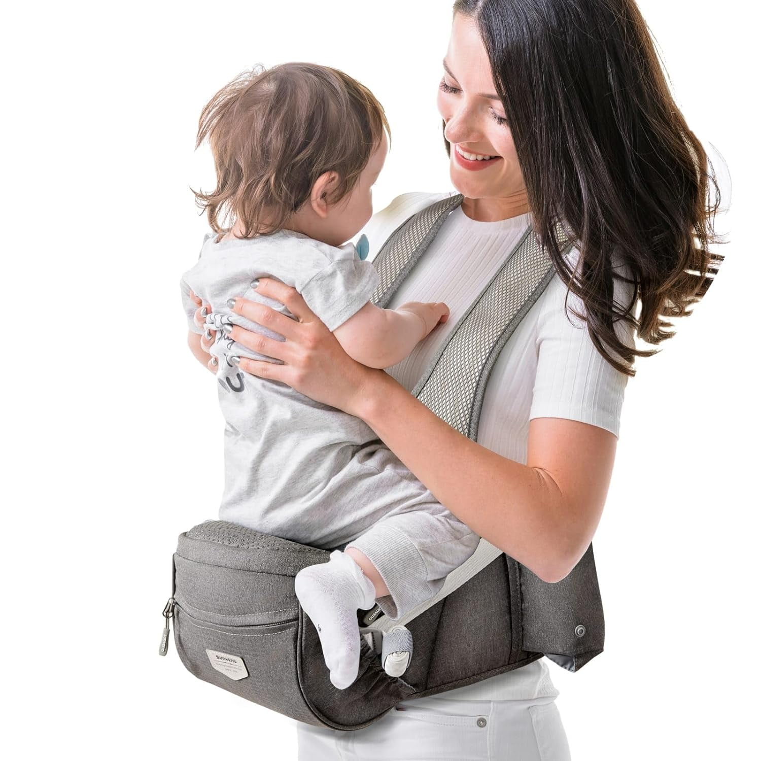 Click here for Sunveno Baby & Toddler Carrier With Hip Seat 25-60... prices