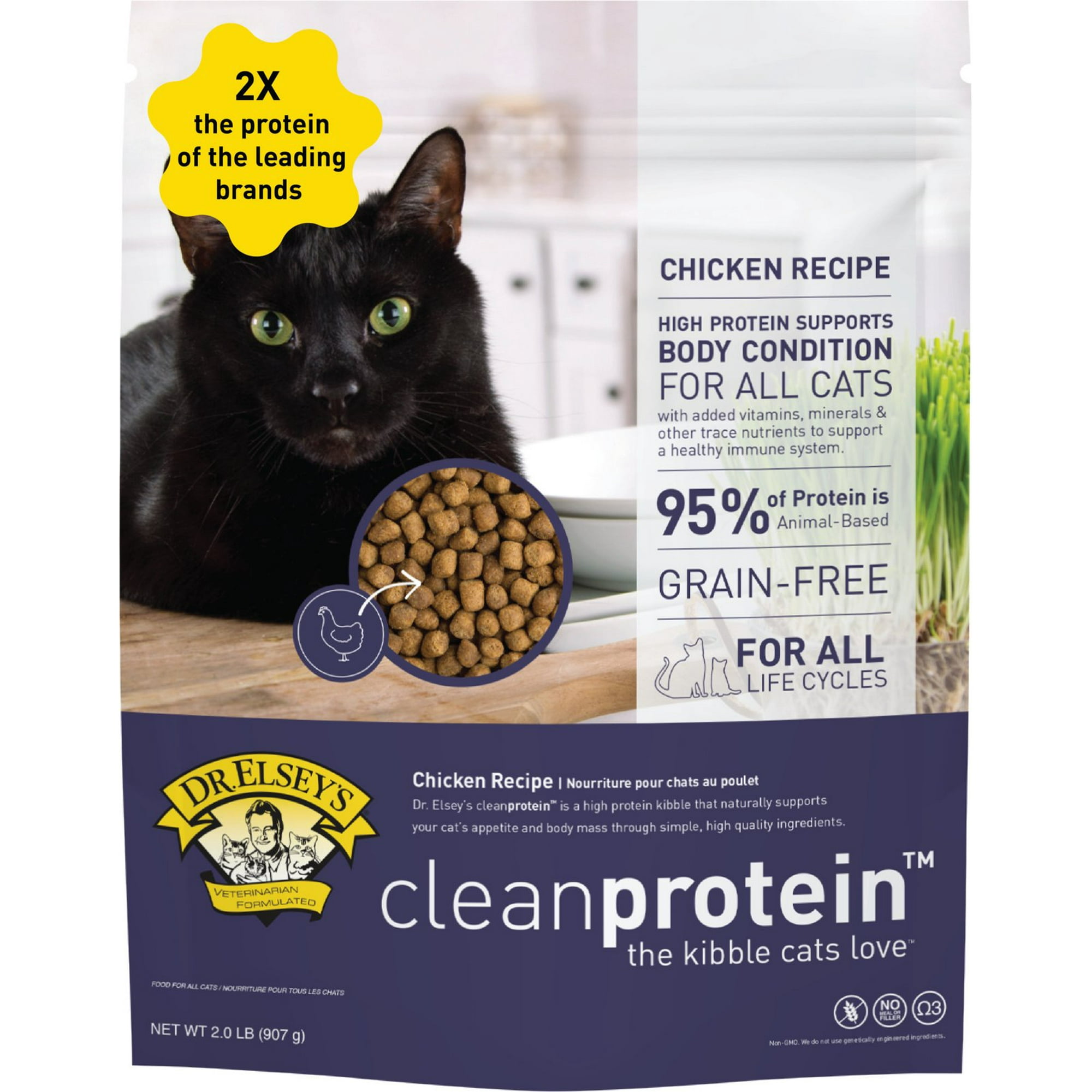 Click here for Pack Of 3 - Dr. Elseys Cleanprotein Chicken Kibble... prices