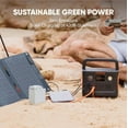Jackery Solar Generator 240 v2 256Wh LiFePO4 Battery, 40W Mini Solar ...