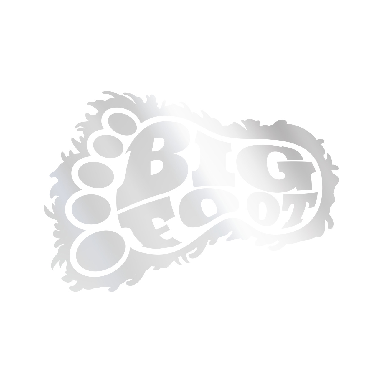 Bigfoot Foot Print Sticker Decal Die Cut - Self Adhesive Vinyl ...