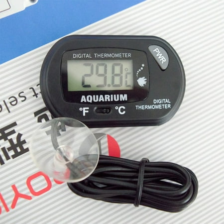 wolftale Universal Aquarium Fishtank Temperature Meter with Probe Wall ...