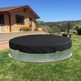 5-6 Ft Steel Round Stock Tank Pool Cover,Upgraded with Wire Rope ...