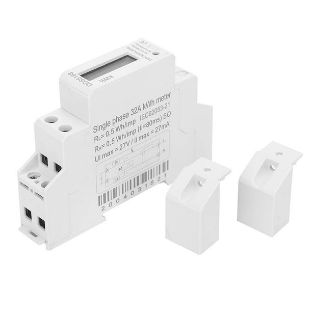 Miniature Electricity Meter,Watt‑Hour Meter Smart Miniature Electricity ...