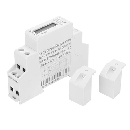 Miniature Electricity Meter,Watt‑Hour Meter Smart Miniature Electricity ...