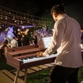 Glarry 88 Key Digital Piano,Full Weighted Keyboards Piano with Metal ...