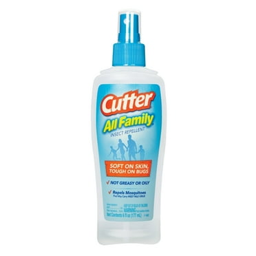 Cutter Natural Insect Repellent, DEET- Free Pump Spray, 6-Ounce ...
