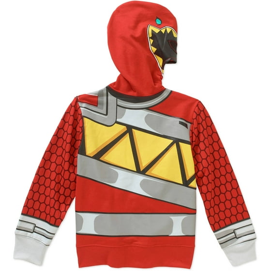 Power Rangers - Red Ranger Boys Costume Hoodie - Walmart.com