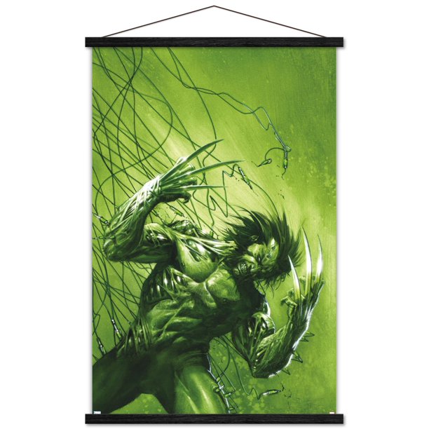Marvel Comics - Wolverine - Ultimate X-Men #97 Wall Poster with Wooden ...