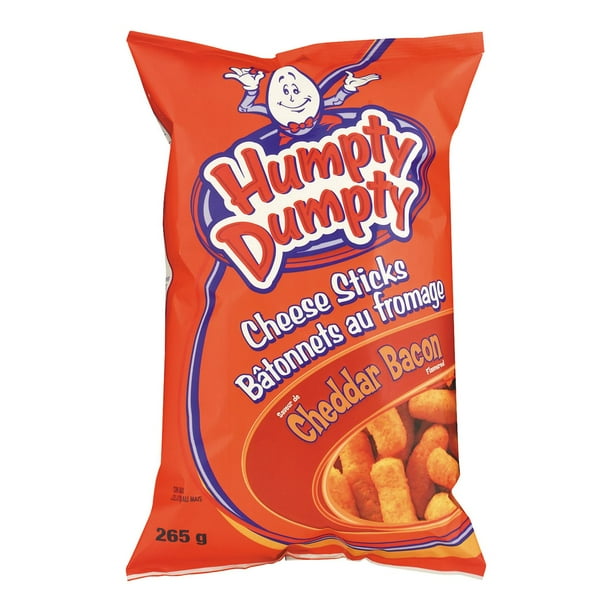Old Dutch Humpty Dumpty Cheese Sticks Cheddar Bacon, 265 g - Walmart.ca