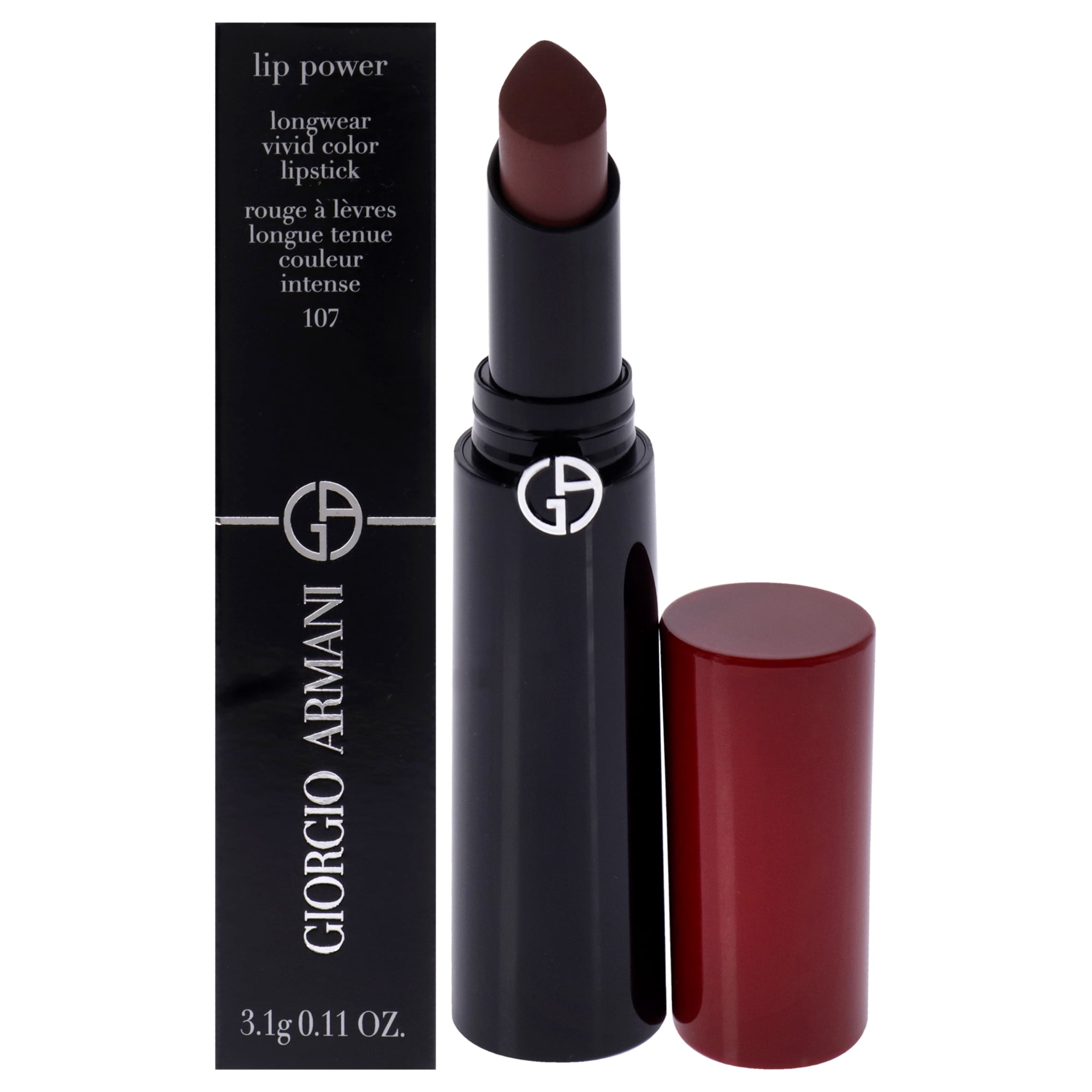 Lápiz labial Lip Power Longwear Vivid Color 107 Sensual Giorgio Armani ...