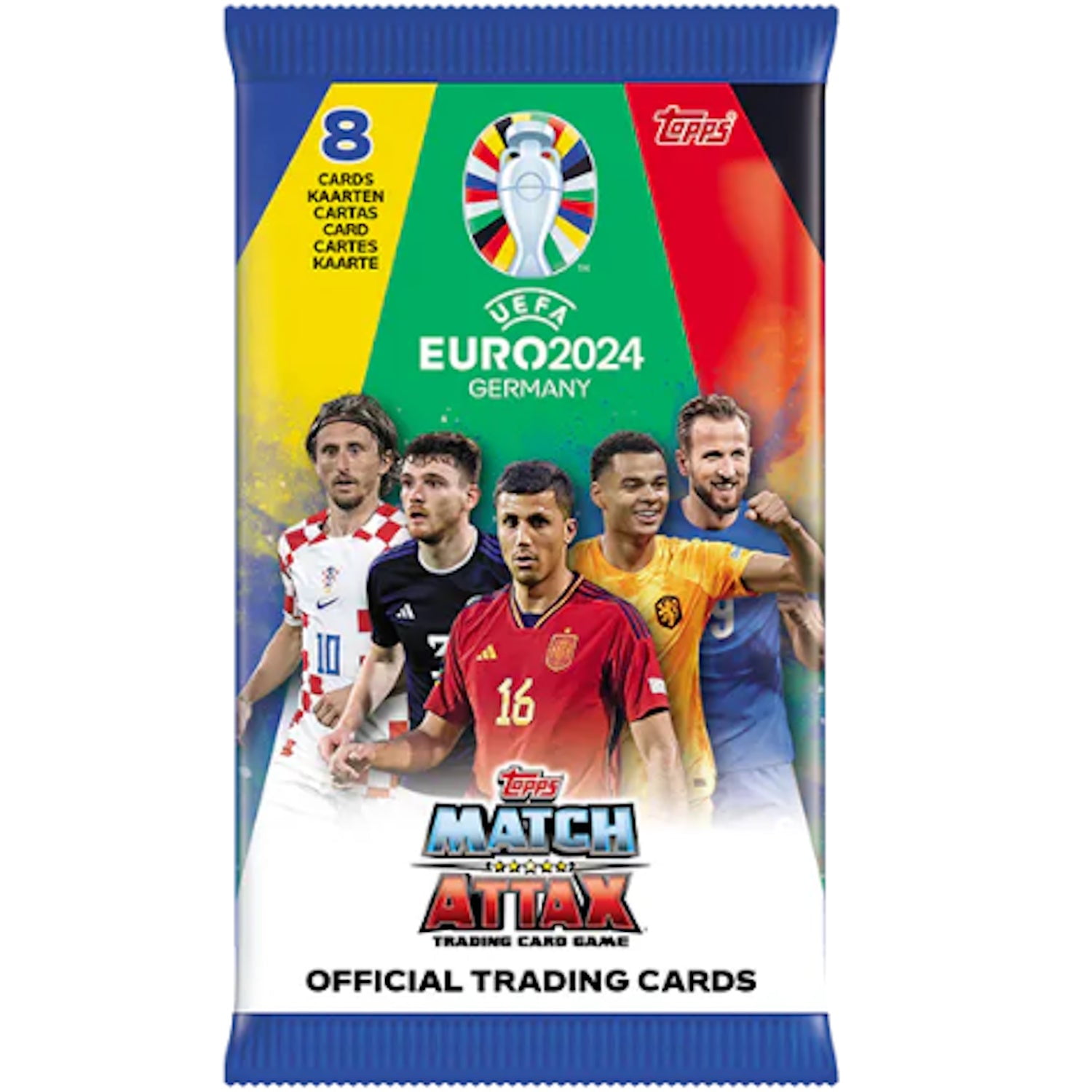 Click here for Topps Match Attax Euro 2024 Booster Pack prices