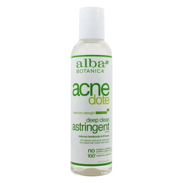 Alba Botanica - Natural ACNEdote Deep Clean Astringent - 6 fl. oz ...