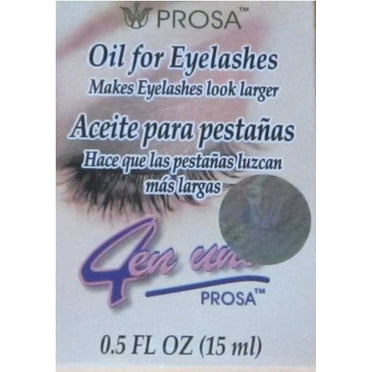 Prosa Eyelash Growth Oil, Eyelashes Thicken & Regrowth, 0.5 Oz ...