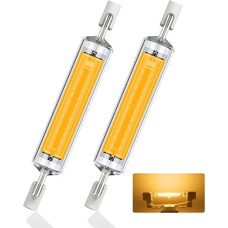 YDJKET R7S LED 118mm Warm White Light 7W Replace Halogen R7S AC 220V ...