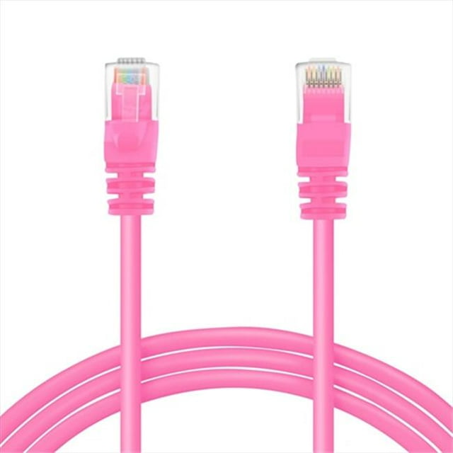 GearIt GI-CAT5E-PI-1. 5FT 1. 5 ft. CAT5E Ethernet Cable - Pink ...