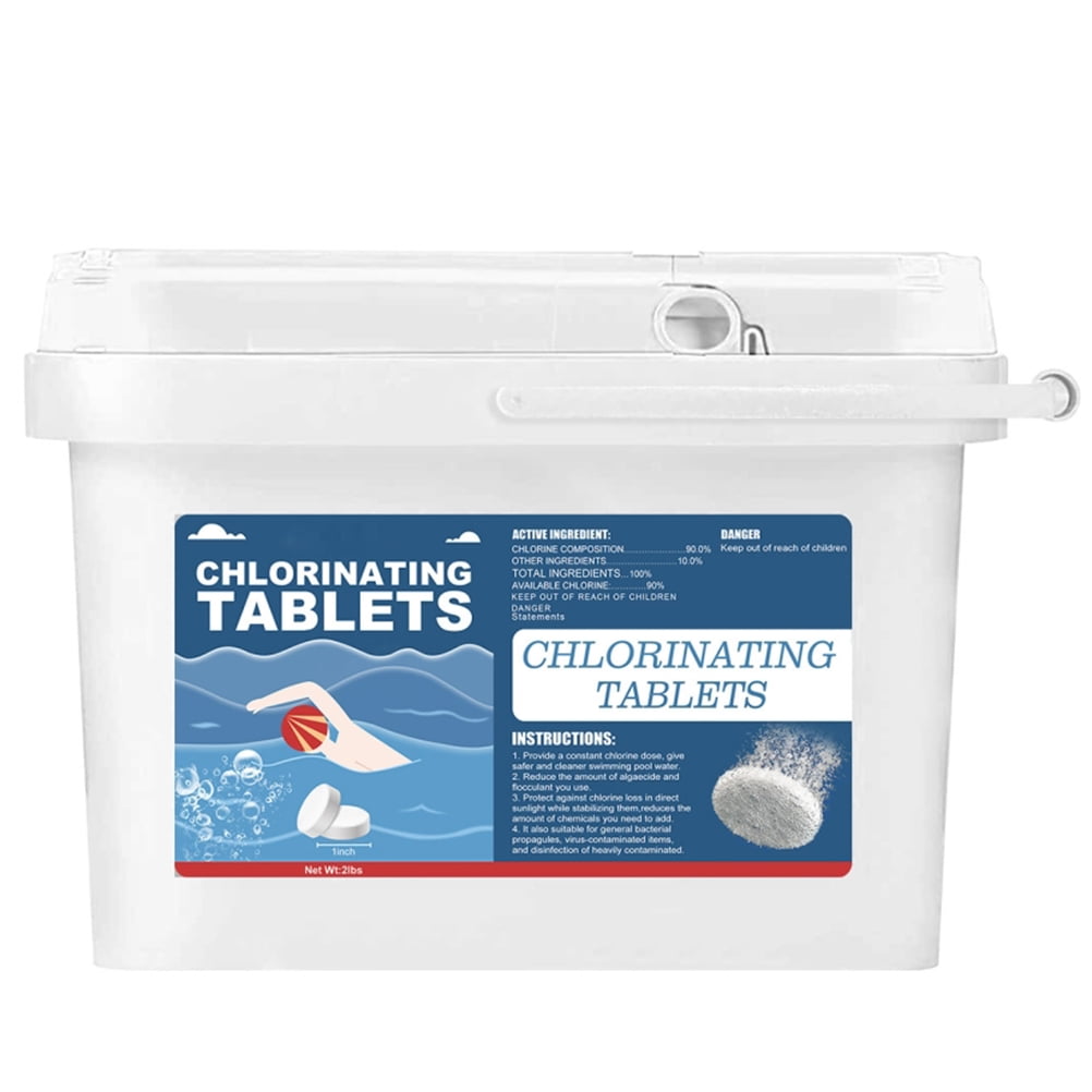 Pastillas de cloro para desinfectar piscinas, spas, jacuzzis y bañeras ...