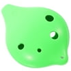 Raindrops Ceramic Ocarina with 6 Holes for Performance Green Shell ...
