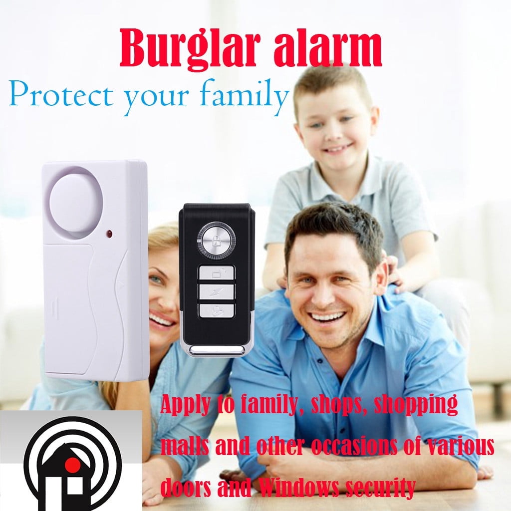 Alarma de puerta inalámbrica con control remoto antirrobo, alarmas de ...