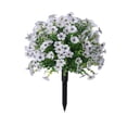 Artificial Flowers with Stems for Outdoor Simulated Violet Field ...