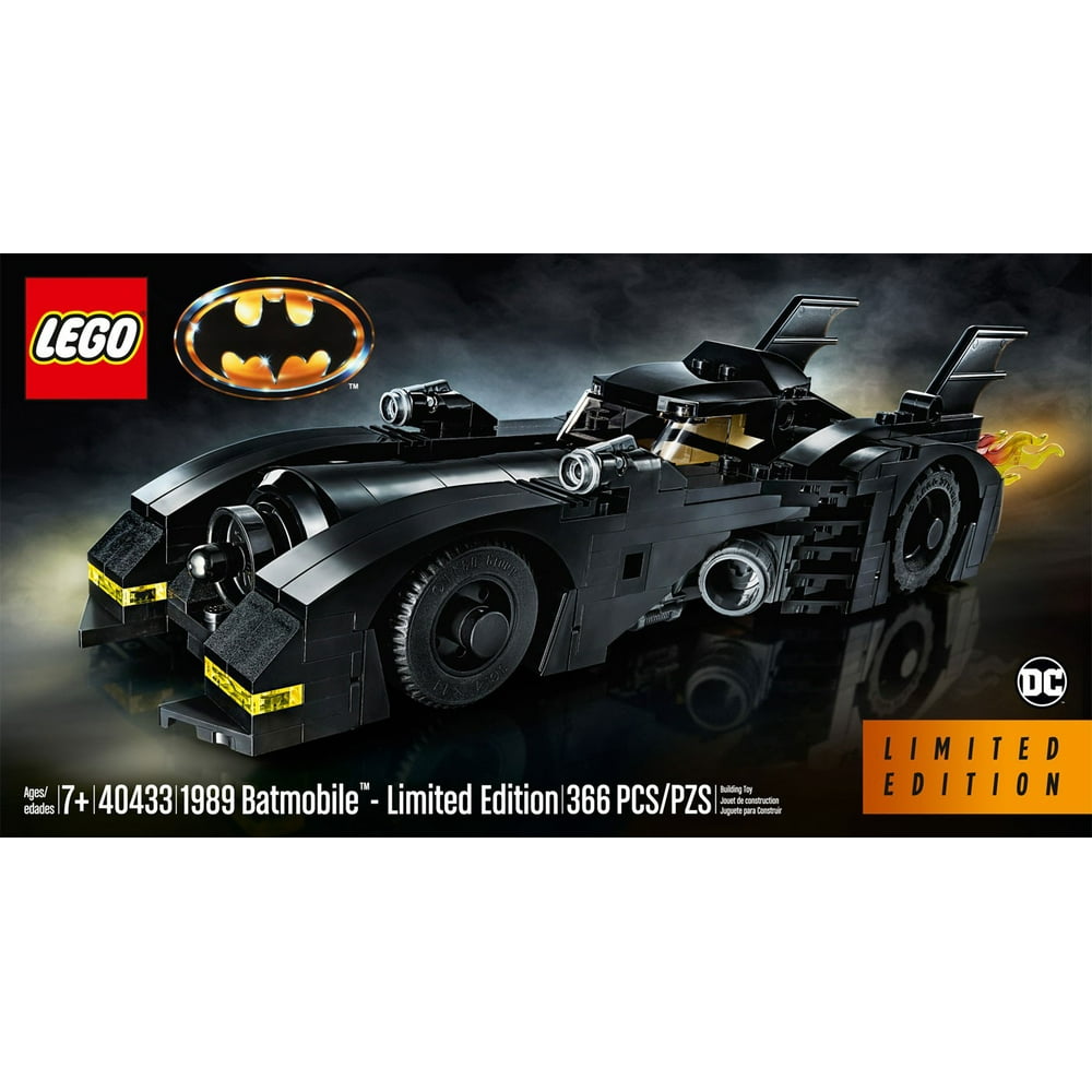 DC Batman 1989 Batmobile Set LEGO 40433 [Limited Edition] - Walmart.com ...