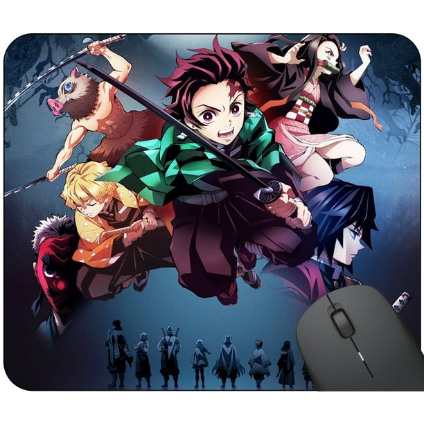 Demon Slayer: Kimetsu no Yaiba - Nezuko Tanjiro Zenitsu Inosuke Giyu ...
