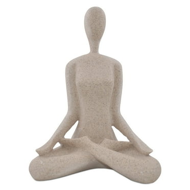 Amacok Girl Yoga Decoration, Lady Yoga Statue Modern Home Decor ...