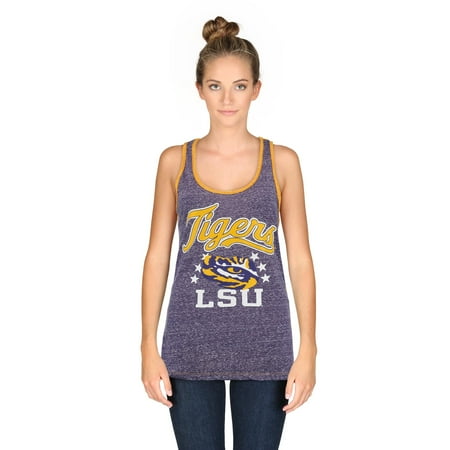 UPC 888540335826 - LSU Tigers Pressbox Women's Nelly Racerback Tank Top ...