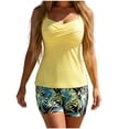 BESEW7 Women Swimsuit 2 Piece Set, 2026 Split Large Cover Thin Print ...