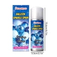 Balloon Sparkle Spray, 100ml High Gloss Shine Spray for Latex Balloons ...