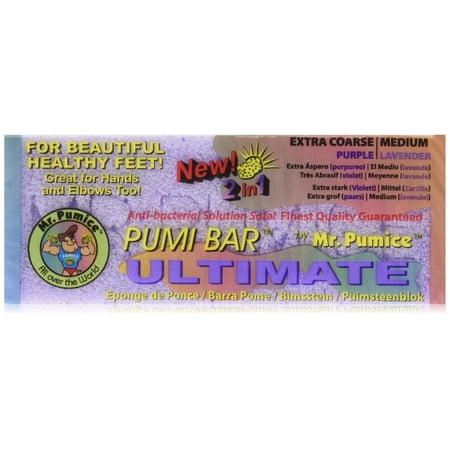 Mr. Pumice Ultimate Pumi Bar (6 Pack): 2-in-1 Callus Remover, Pedicure ...
