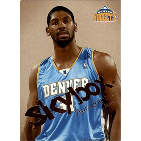 2003-04 SkyBox Autographics #44 Nene NBA Basketball Trading Card ...