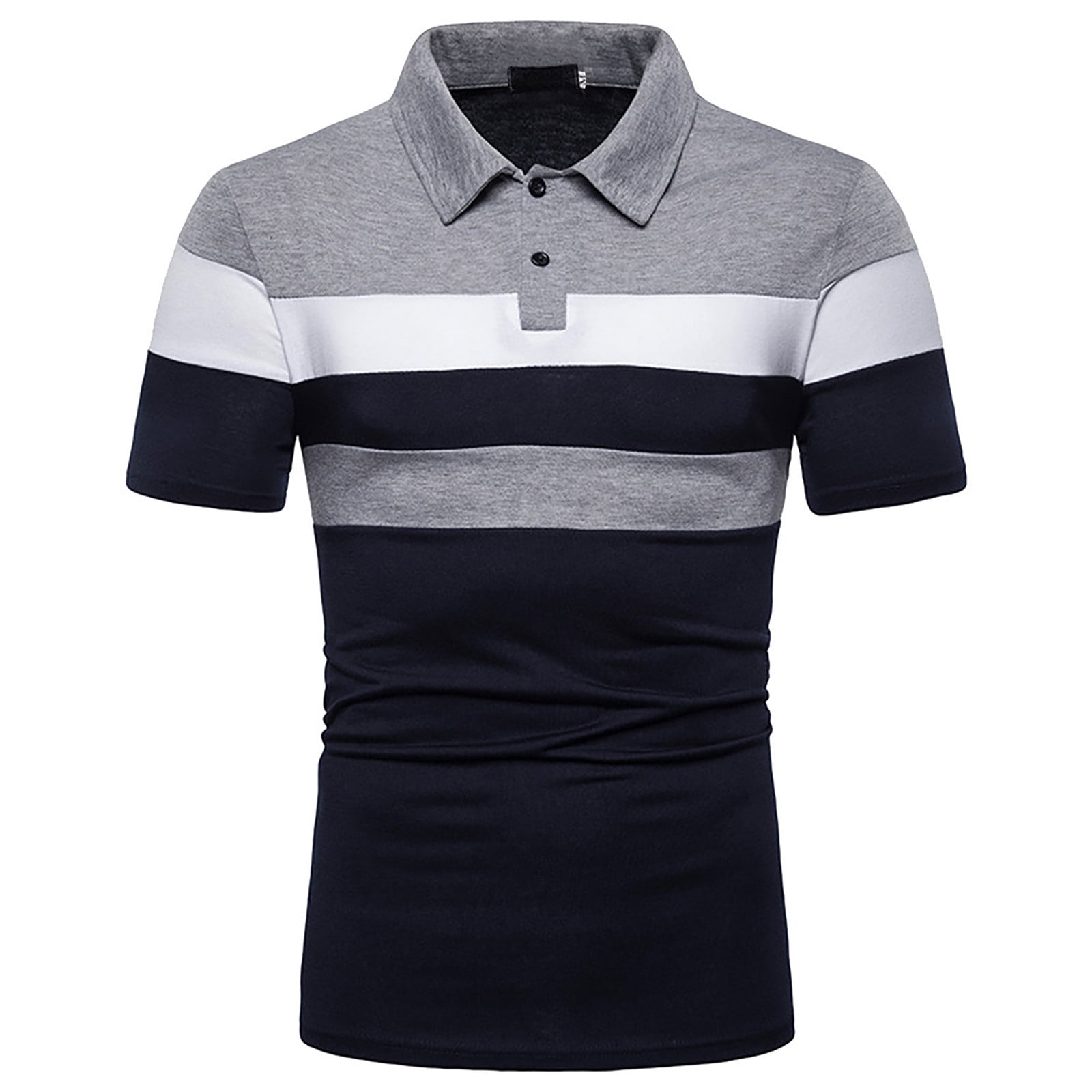 Click here for Lcziwo Polo Shirts For Men 2024 Cotton Striped Col... prices
