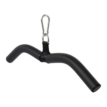 CAP Deluxe 28" Curl Bar Cable Attachment with Rubber Handgrips ...
