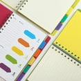 5 Subject Spiral Notebook with Divider Tabs, A5 Wide Ruled 5.7" × 8.5 ...