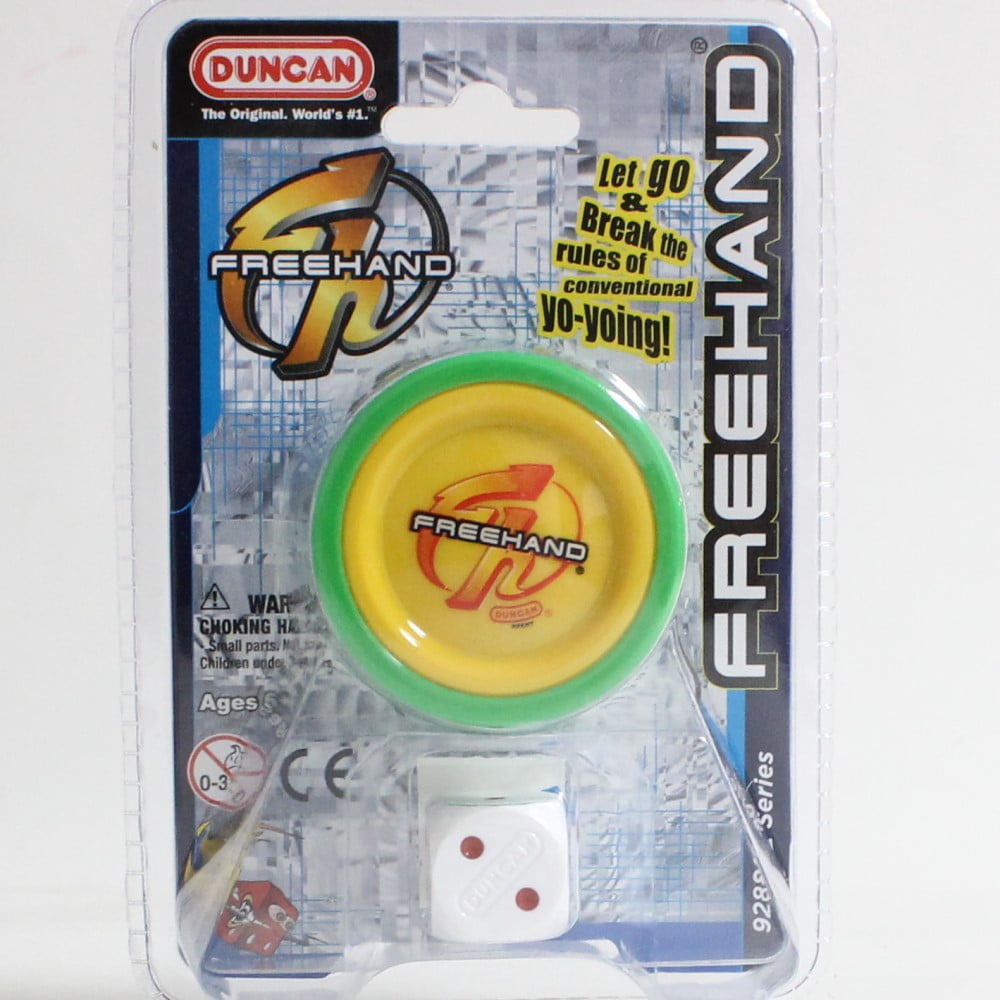 Freehand ONE Yo-Yo - Iconic Butterfly Shape - Polycarbonate YoYo (Green ...