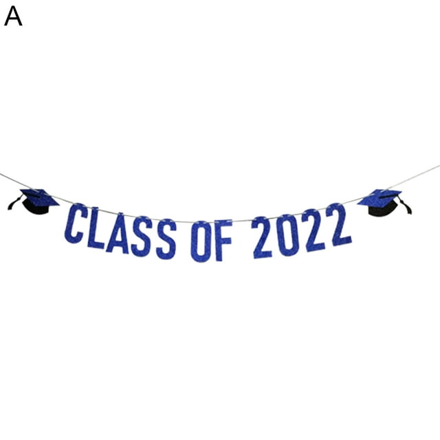 FaLX Delicate Graduation Banner Easy Installation Paper Decorative ...
