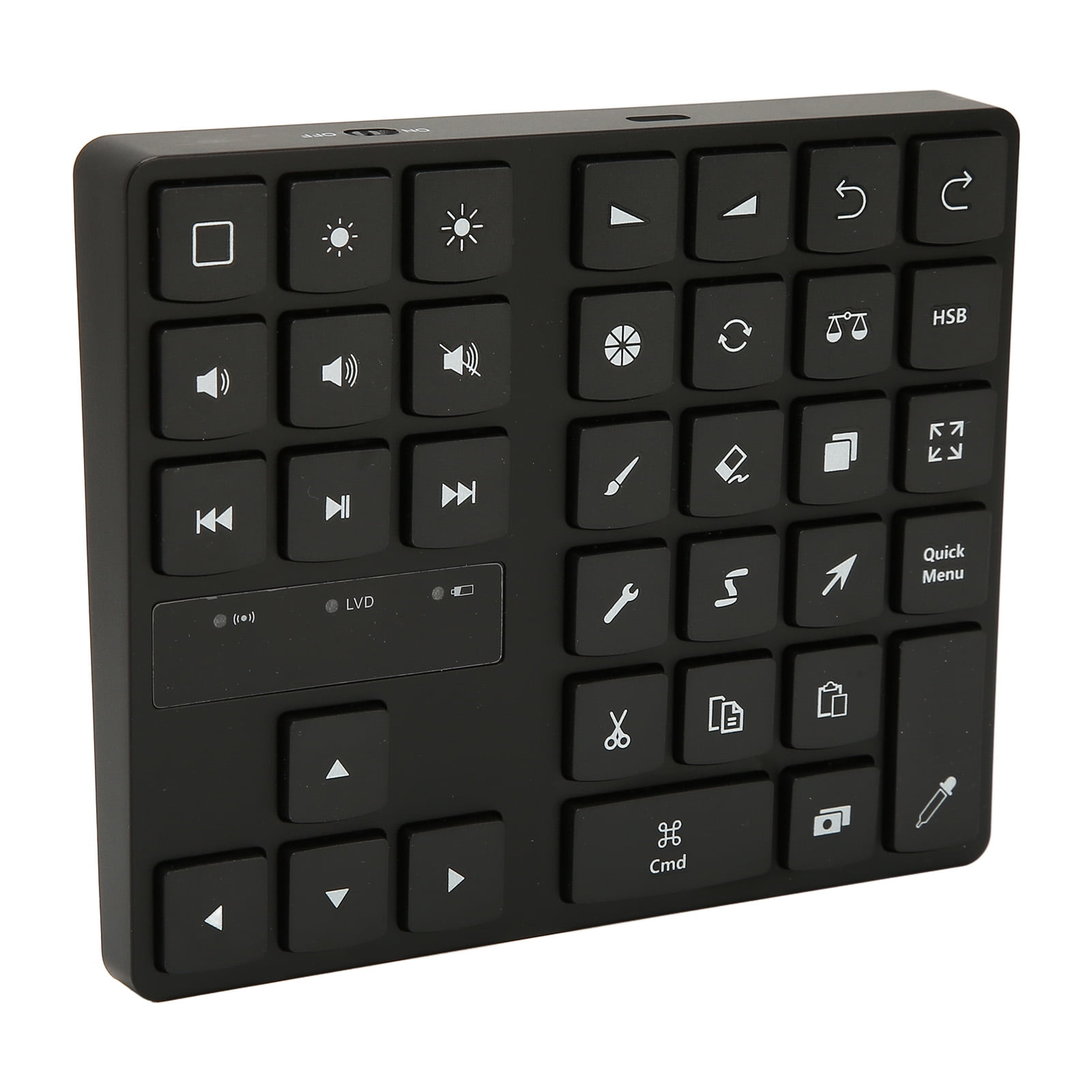 35 Keys Numeric Keypad, Numeric Keypad Bluetooth Connection For Drawing ...