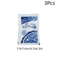 Instant Ice Cold Pack (11”x 6.7”) – 3 Packs Disposable Cold Ice Packs ...