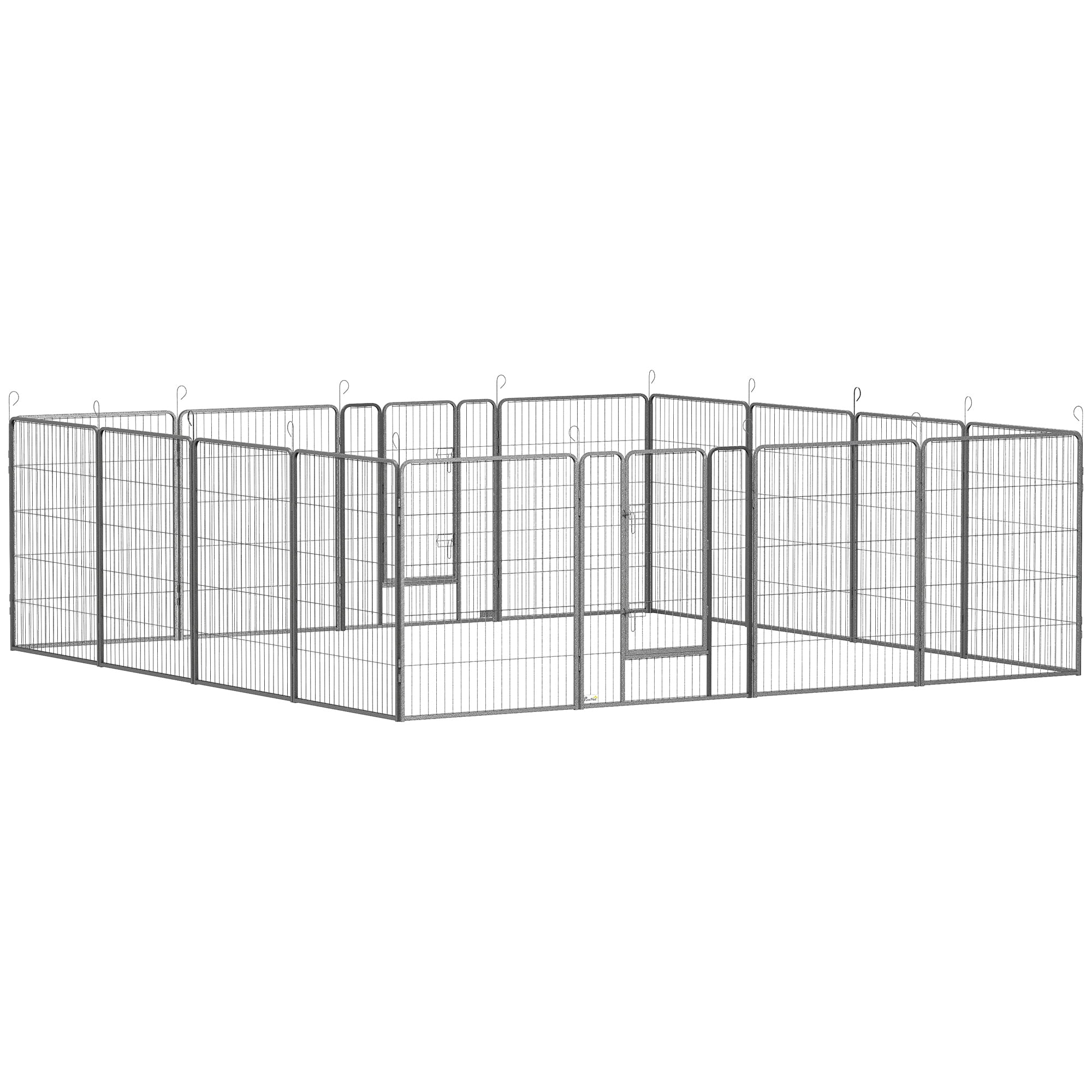 Click here for Pawhut 16 Panel 39 Height Heavy Duty Dog Playpen F... prices